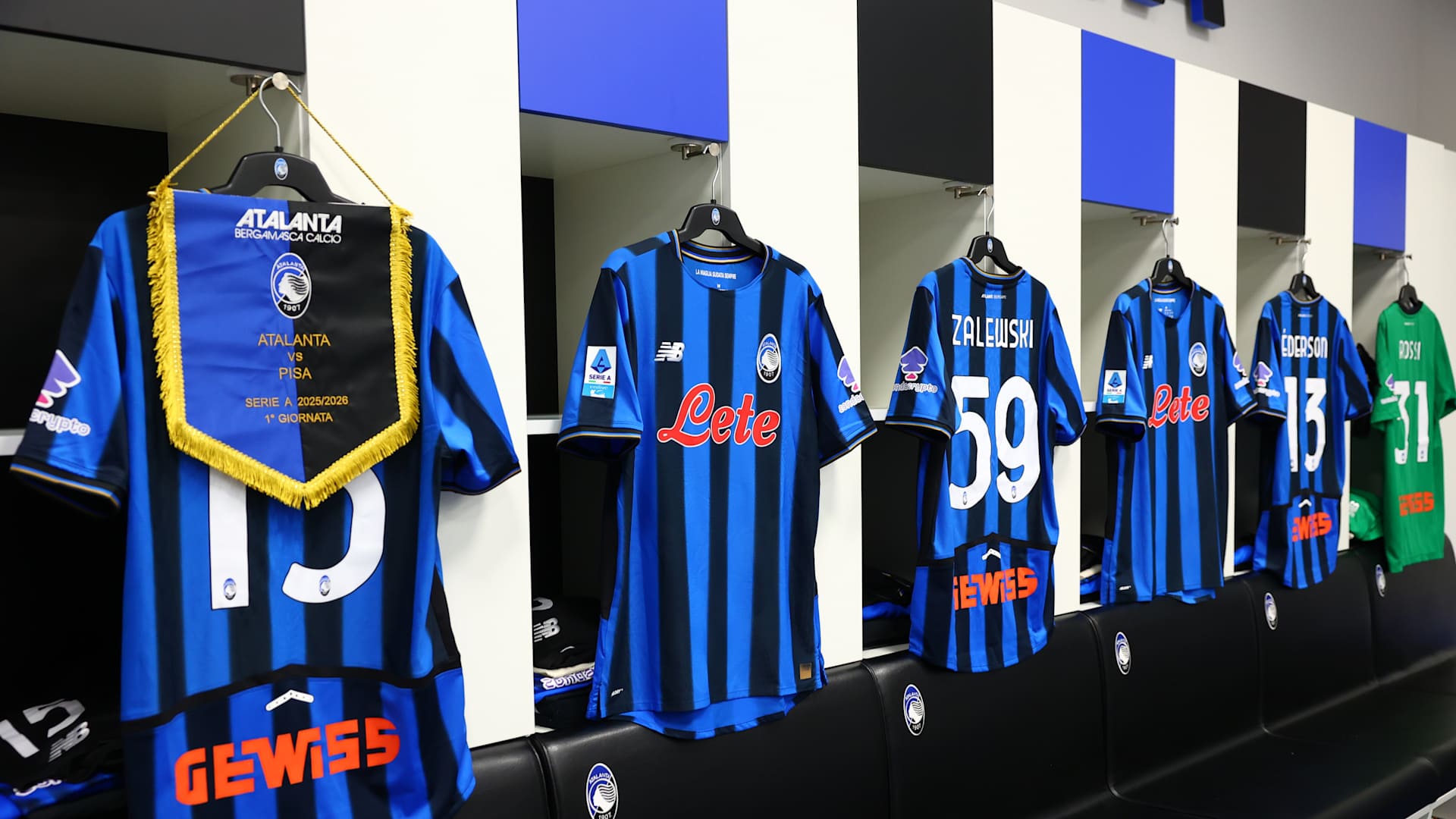 Atalanta v Pisa: the line-ups | 2025/26 Serie A Enilive MD1 | Atalanta