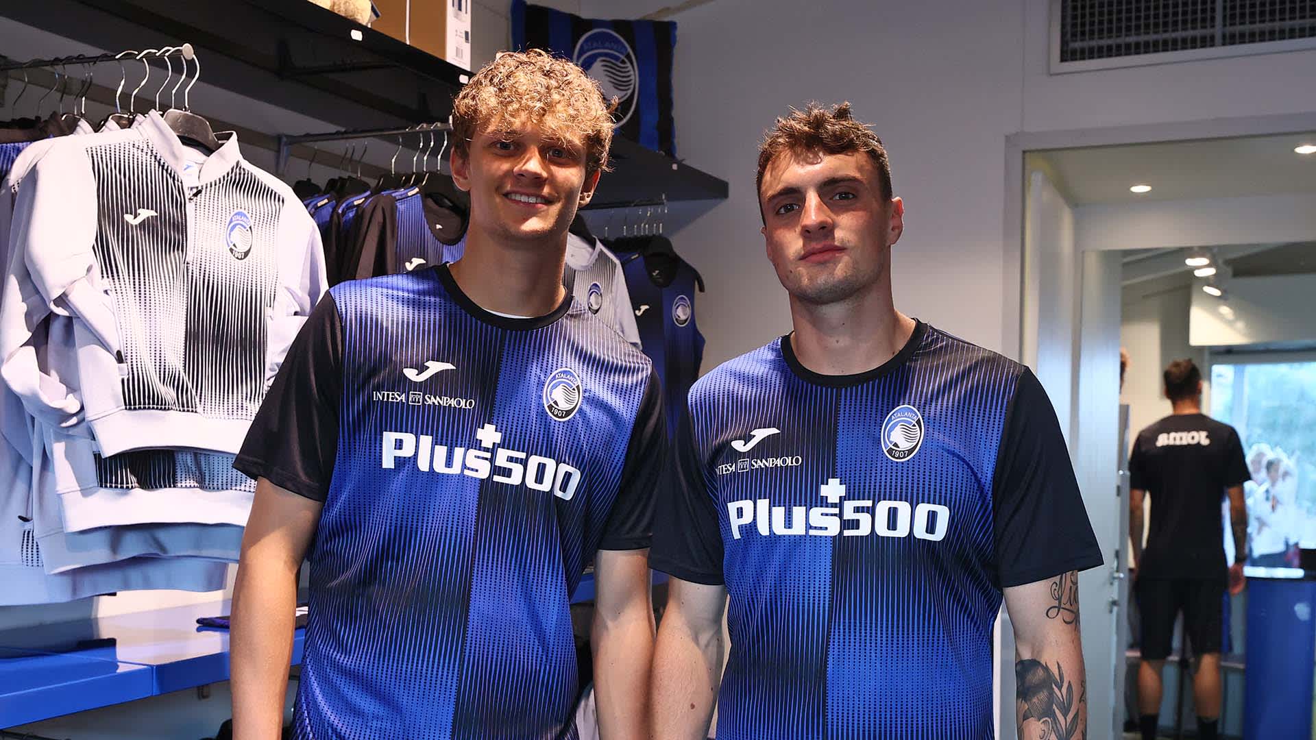 Scalvini e Zortea al Temporary Store | Atalanta