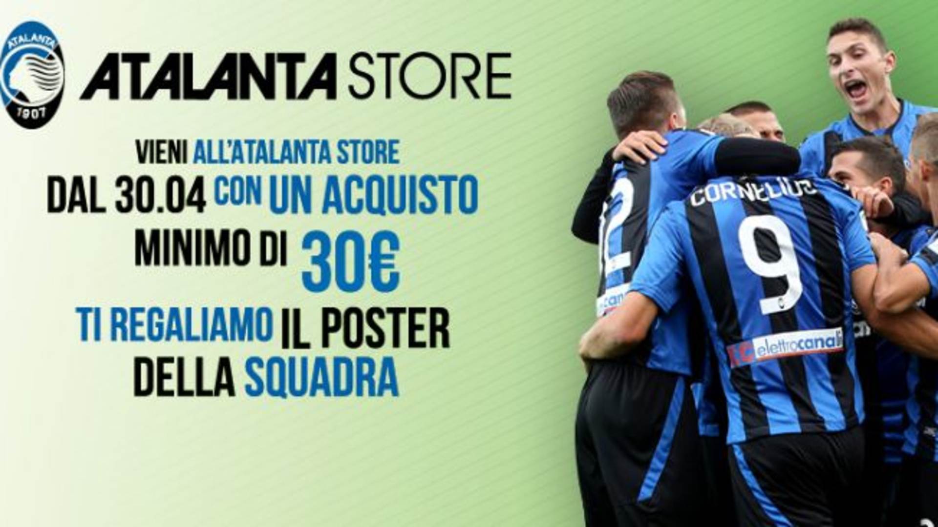 Il poster Atalanta B.C. 2017-2018 | Atalanta