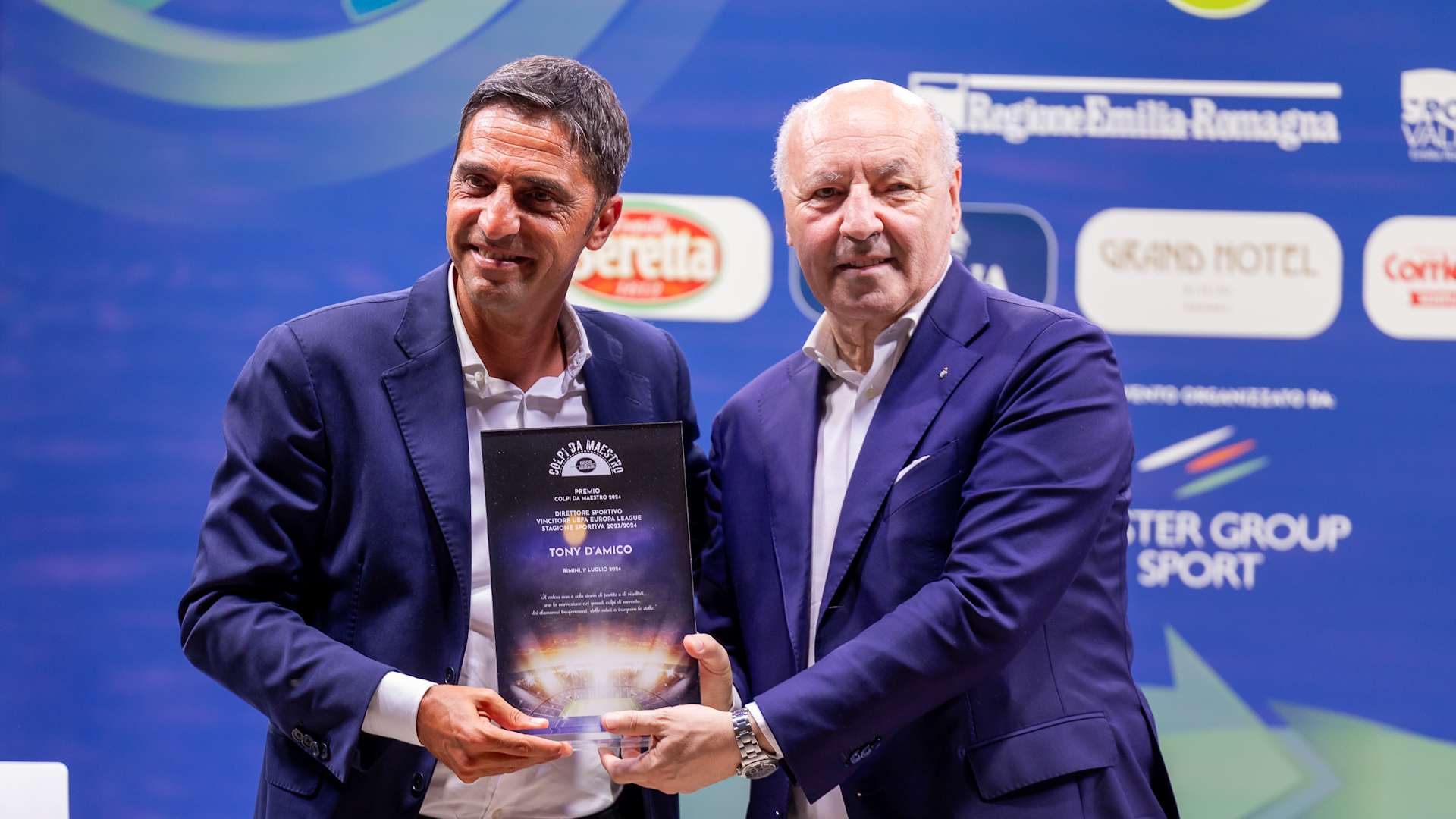 Gran Galà: l'Assodirettori premia Tony D'Amico | Atalanta