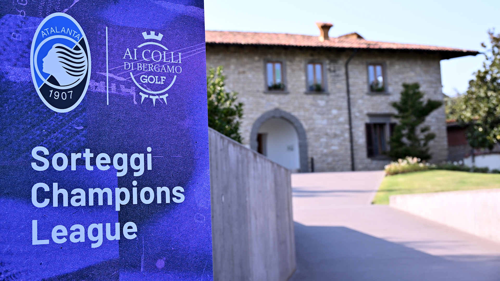 Sorteggio UCL: gli Sponsor al Golf Club ai colli di Bergamo | Atalanta