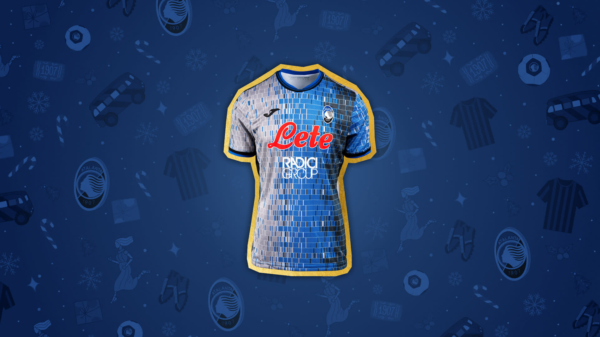 Atalanta v Empoli, the 2024 Christmas shirt unveiled! | Atalanta
