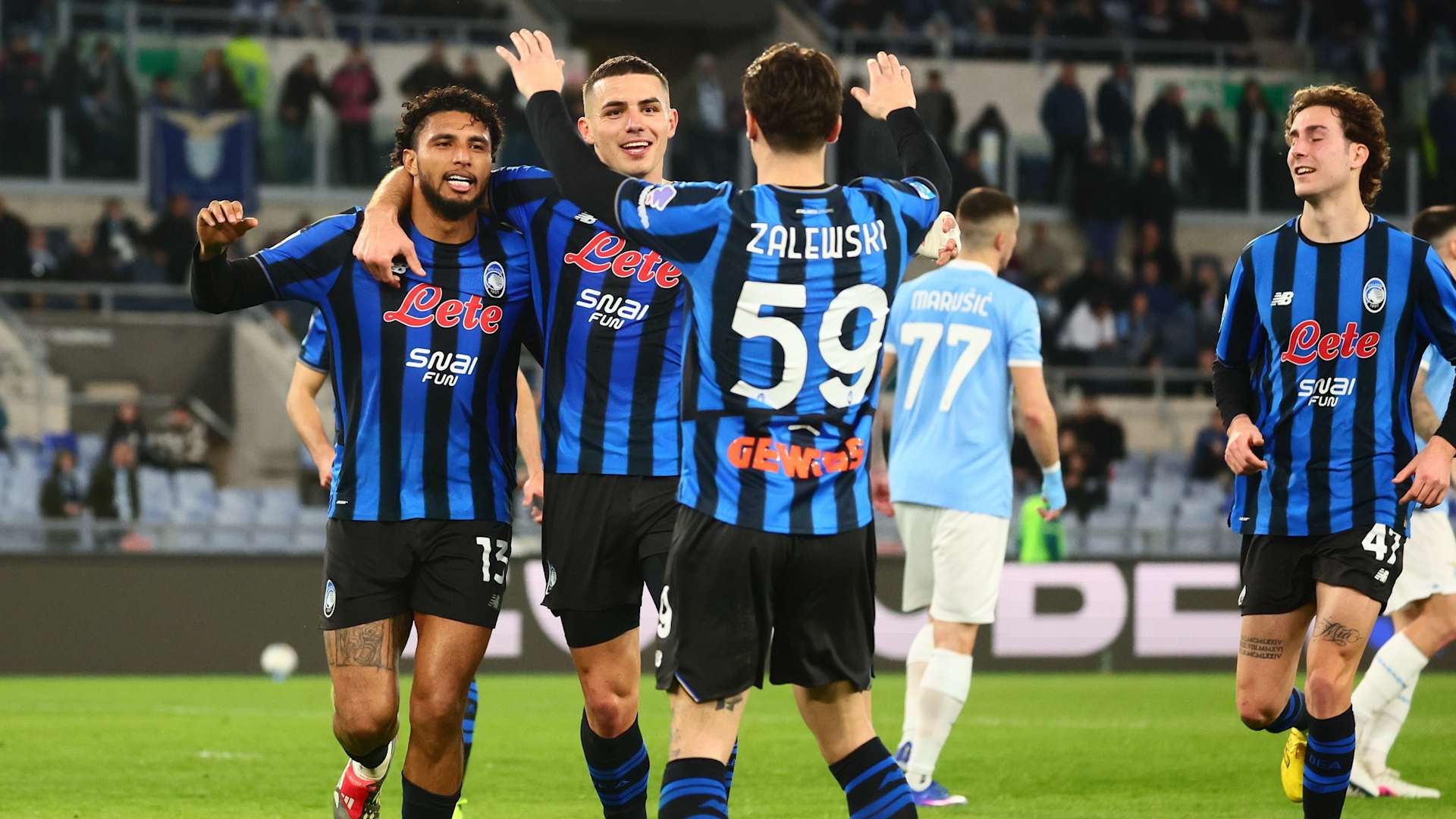 La scalata continua: espugnato l'Olimpico | Atalanta